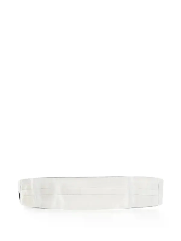 Corneliani Pleated Silk Cummerbund