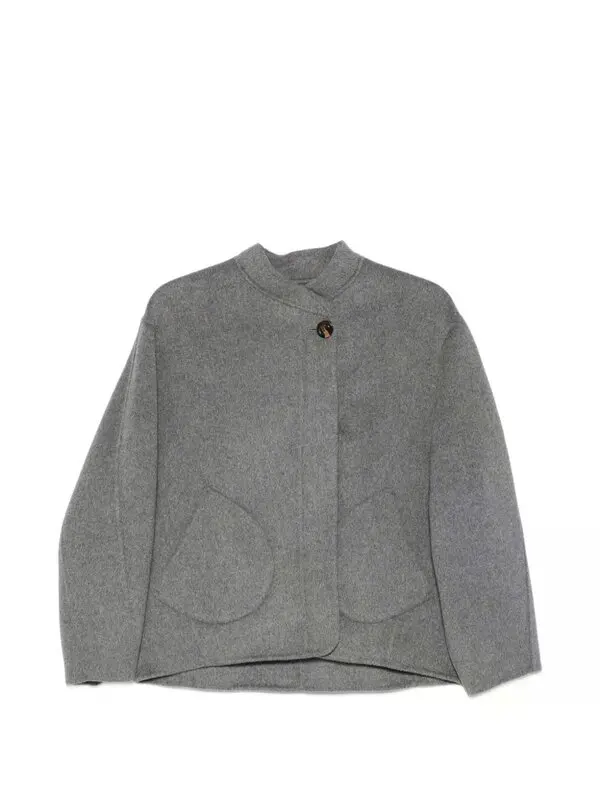 Soeur Windsor Patch-pocket Jacket - Grey