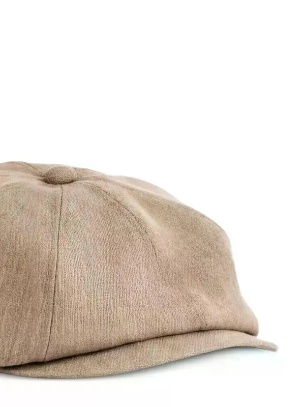 TAIGA TAKAHASHI Newsboy Cap - Neutrals