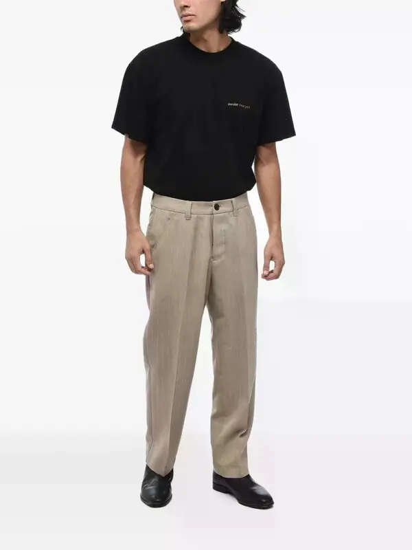 ALLSAINTS Anaco Pinstriped Trousers