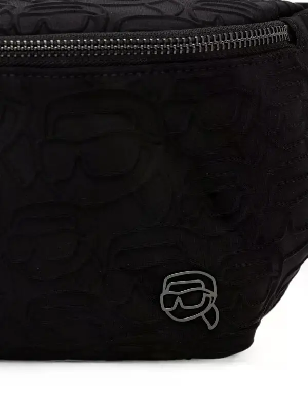 Karl Lagerfeld Logo-embossed Belt Bag