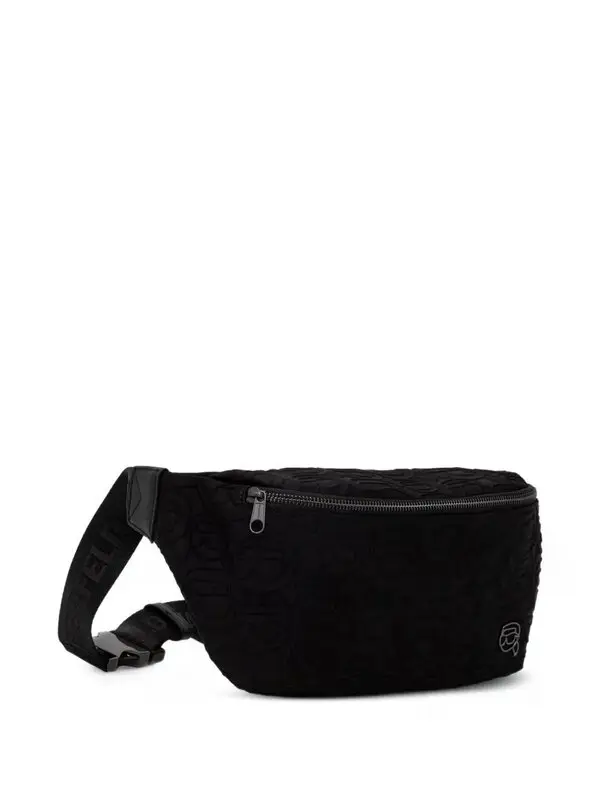 Karl Lagerfeld Logo-embossed Belt Bag