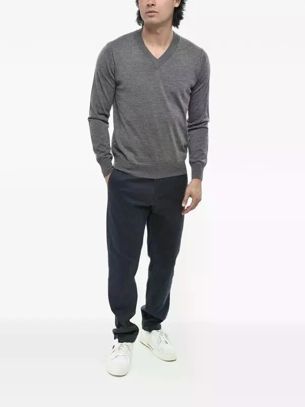 PAOLO PECORA V-neck Virgin Wool Sweater