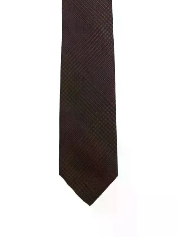TOM FORD Prince Of Wales Check Neck Tie