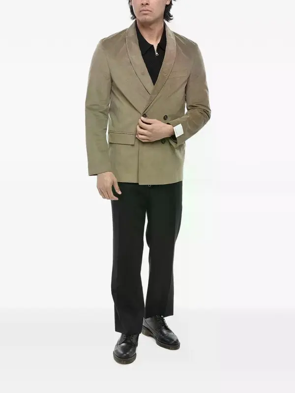 PAOLO PECORA Double-breasted Shawl-lapel Blazer