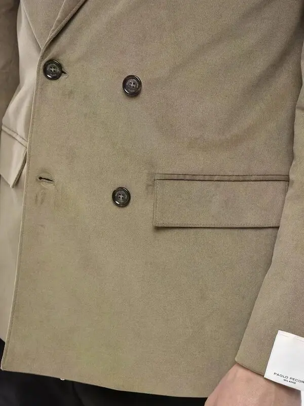 PAOLO PECORA Double-breasted Shawl-lapel Blazer