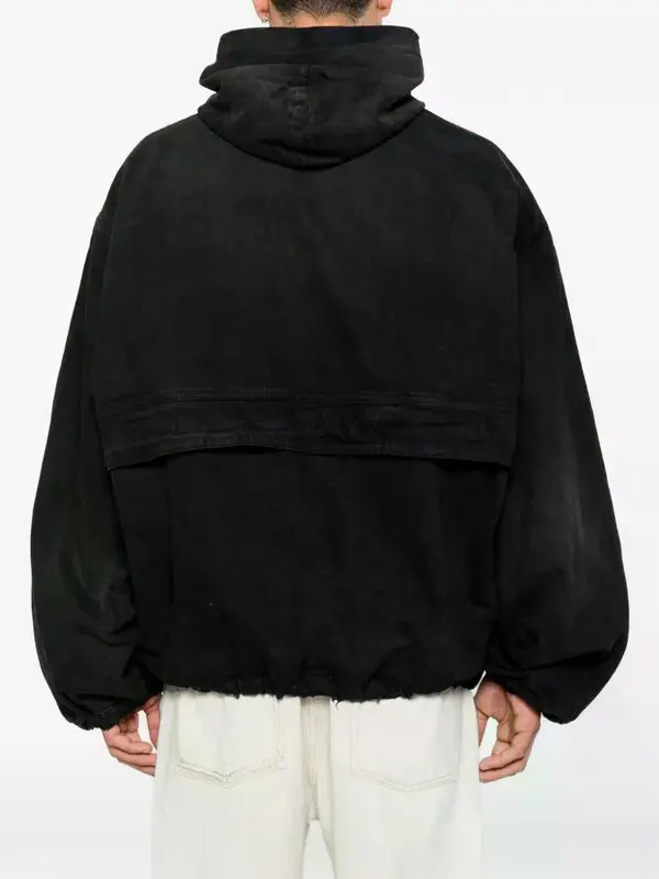 Balenciaga Logo-detail Denim Jacket