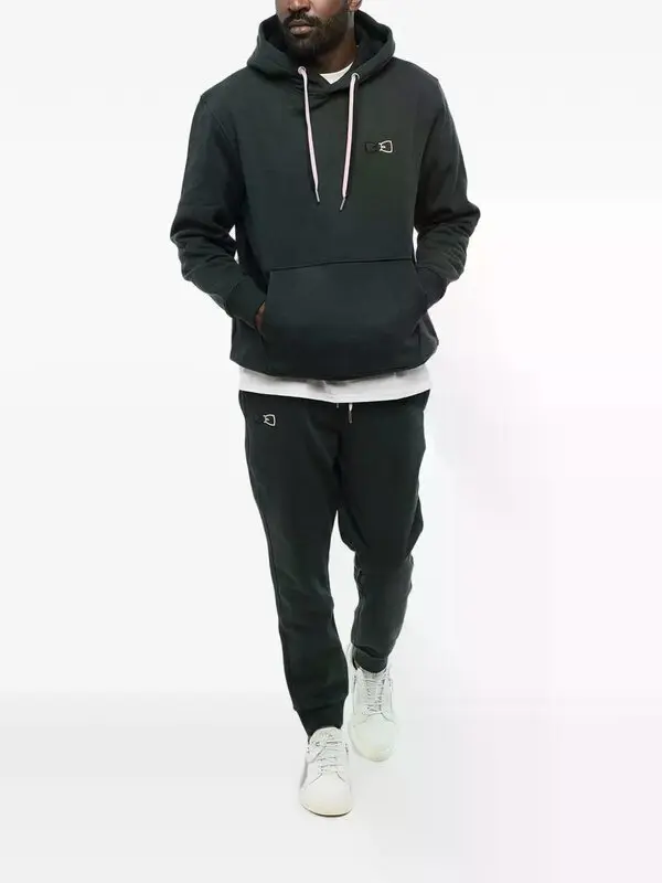 EDEN PARK Logo Embroidered Drawstring Hoodie