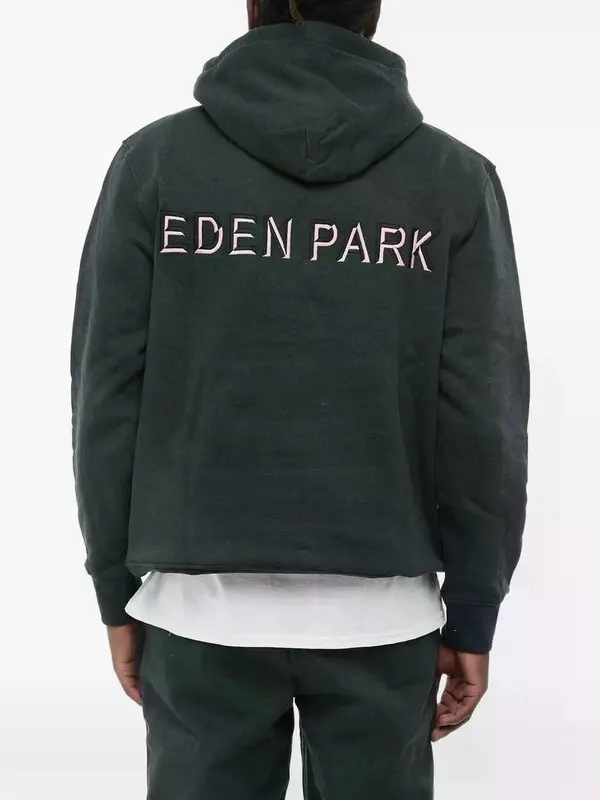 EDEN PARK Logo Embroidered Drawstring Hoodie