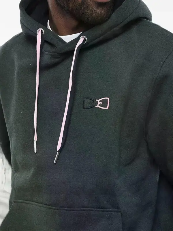 EDEN PARK Logo Embroidered Drawstring Hoodie