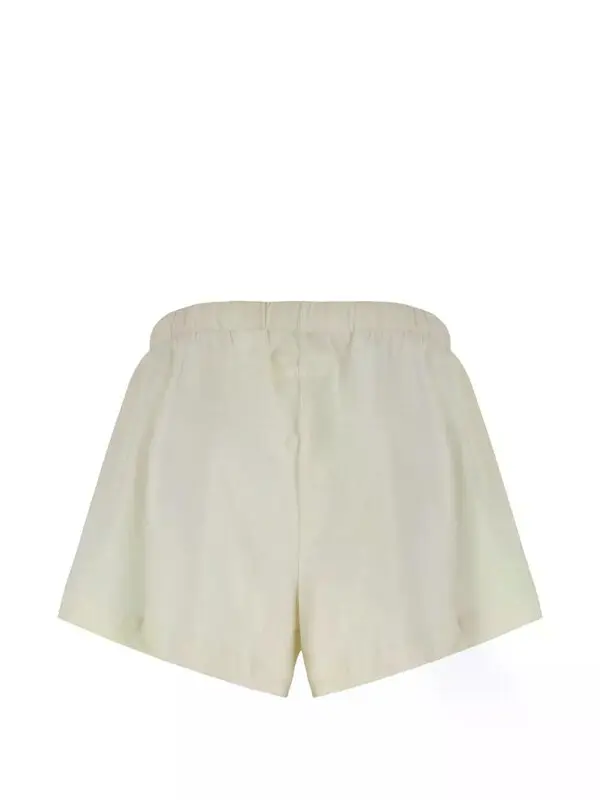 The Great. The Delta Drawstring Cotton Shorts