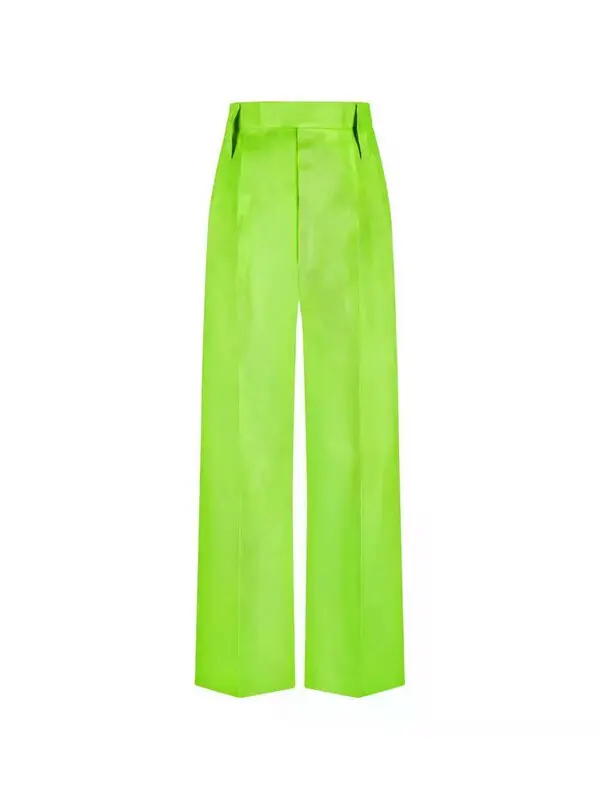 VIKY RADER STUDIO Marlene High-waisted Pleated Linen Trousers