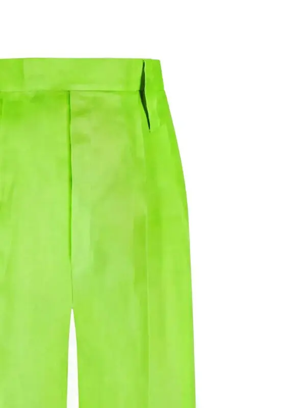 VIKY RADER STUDIO Marlene High-waisted Pleated Linen Trousers