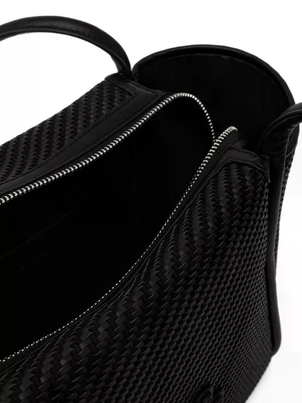 Karl Lagerfeld Woven Logo-patch Tote Bag