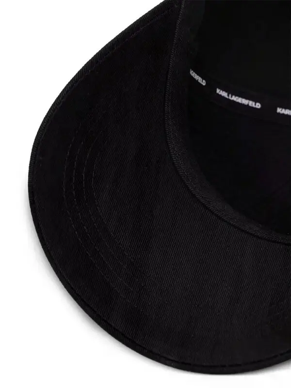 Karl Lagerfeld Pin-embellished Baseball Cap