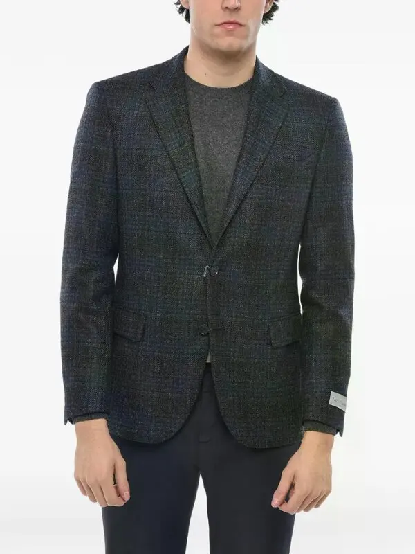 Corneliani Nino Danieli Checked Blazer