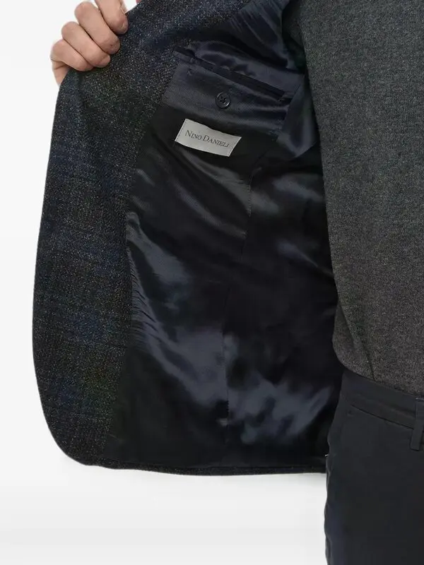Corneliani Nino Danieli Checked Blazer