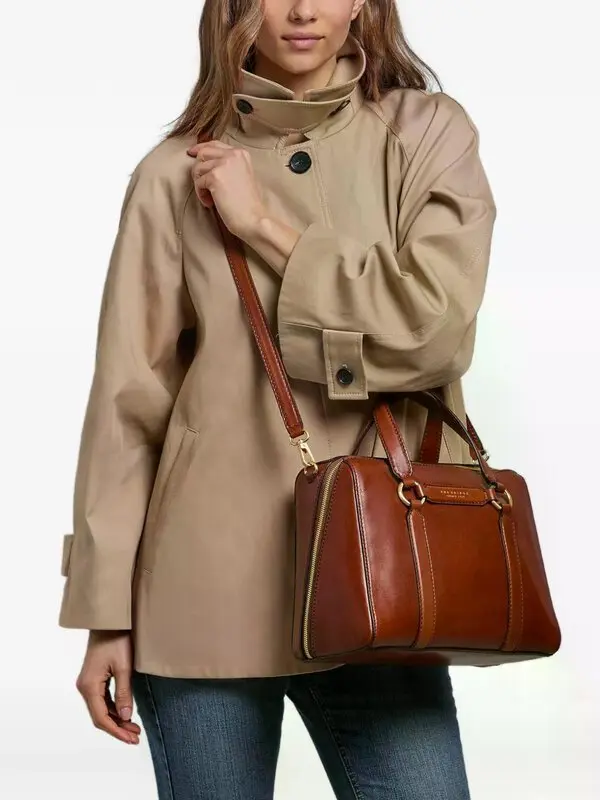 THE BRIDGE Large Leather Tote Bag