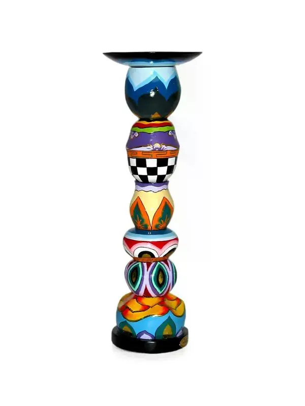 TOMS DRAG Color-splash Candle Holder - Blue