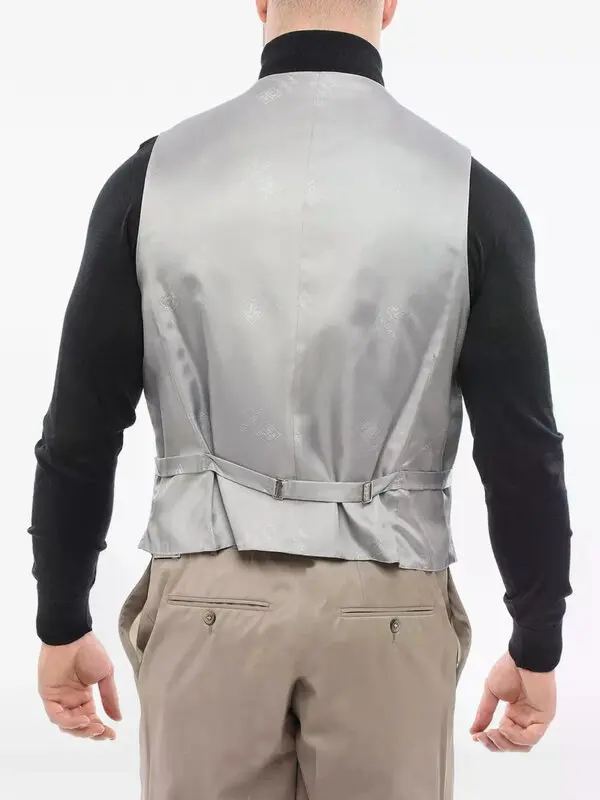 Corneliani Button-fastening Jetted-pockets Waistcoat