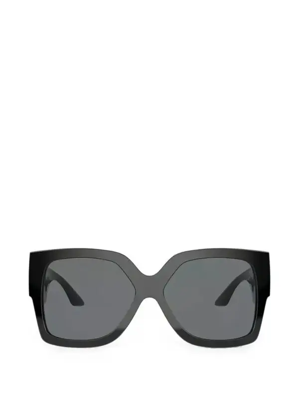 Versace Greca Square-frame Sunglasses - Black