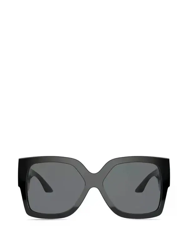 Versace Greca Square-frame Sunglasses - Black