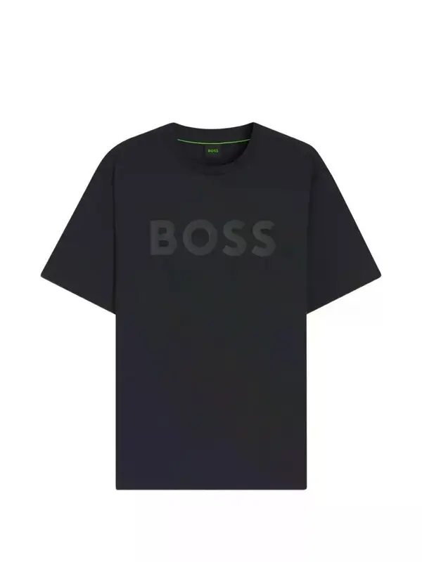 BOSS Cotton T-shirt With Tonal Logo