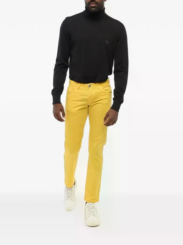 Corneliani Id Five-pocket" Trousers - Yellow