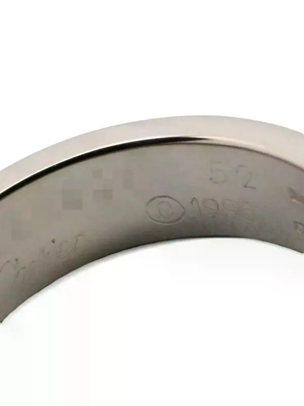 Cartier 18k White Gold Love Ring