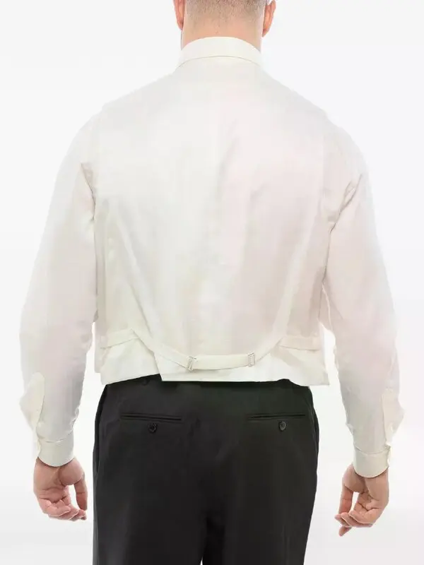 Corneliani Honeycomb Knit Ceremonial Waistcoat