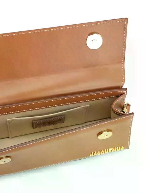 Jacquemus Le Chiquito Long Leather Tote Bag - Brown