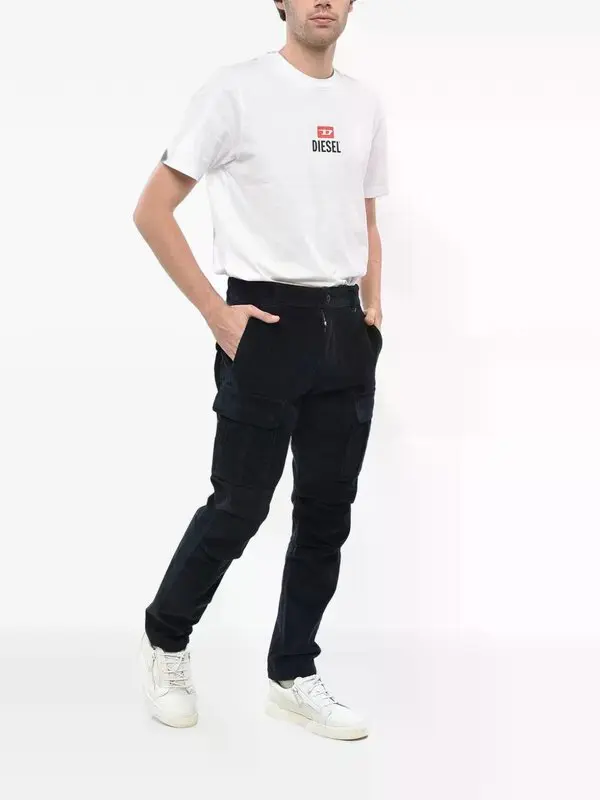 DIESEL® Ribbed Velour Cargo Pants