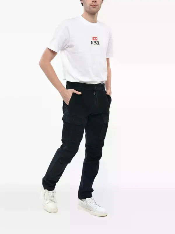 DIESEL® Ribbed Velour Cargo Pants