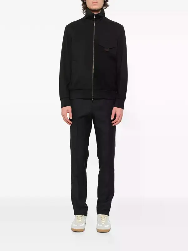 WOOYOUNGMI Logo-embroidered Track Jacket