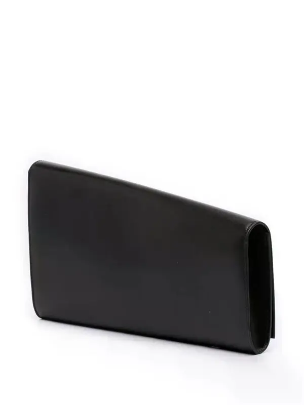 Celine Asymmetric Logo Clutch Bag