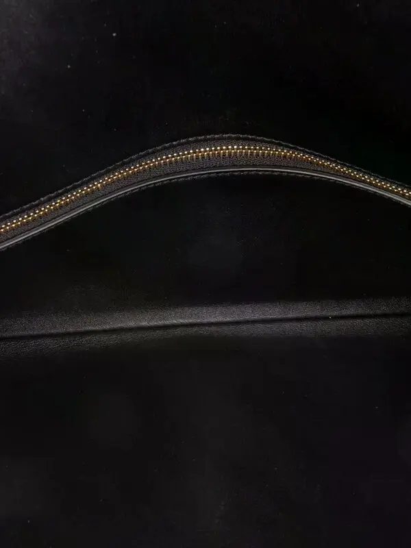 Celine Asymmetric Logo Clutch Bag