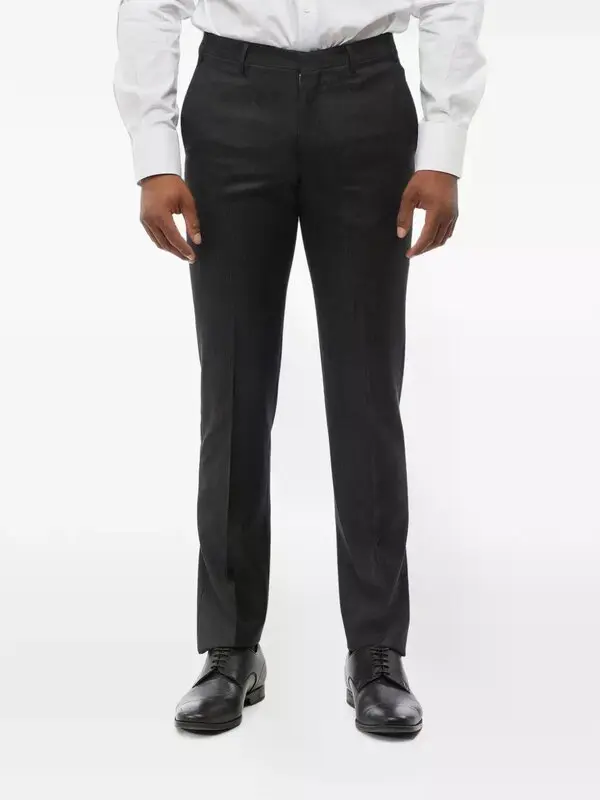 Corneliani Cc Collection Tailored Trousers - Black