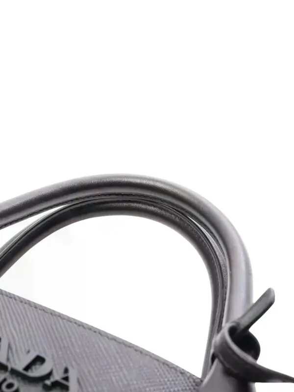 Prada Saffiano Cuir Monochrome Satchel