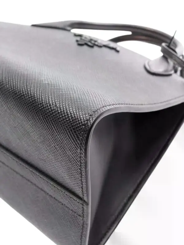 Prada Saffiano Cuir Monochrome Satchel