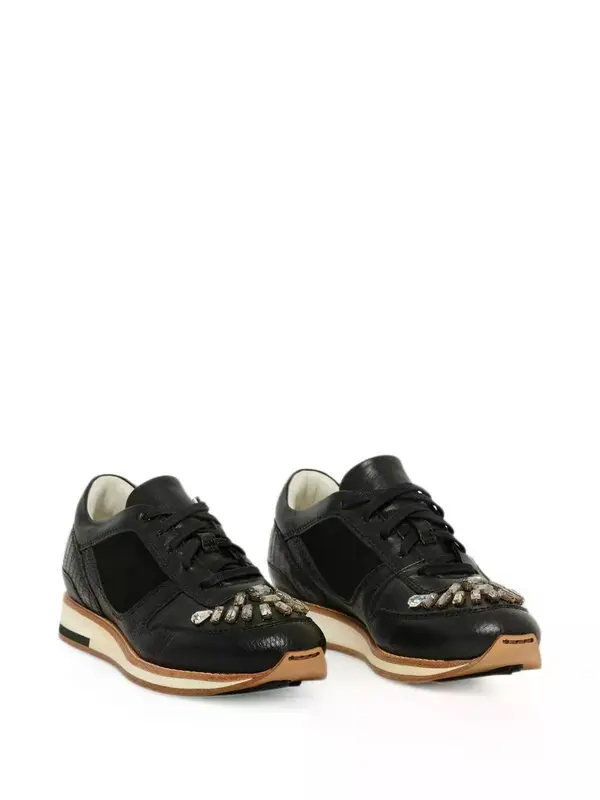 LANVIN Embellished Panelled Sneakers