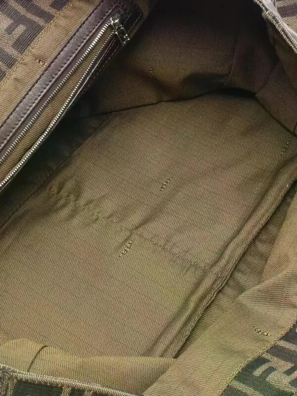 Fendi Zucca Canvas Twins Tote Bag