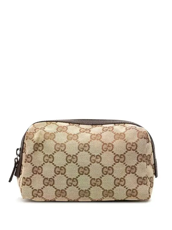 Gucci 2000-2015 Gg Canvas Pouch - Neutrals