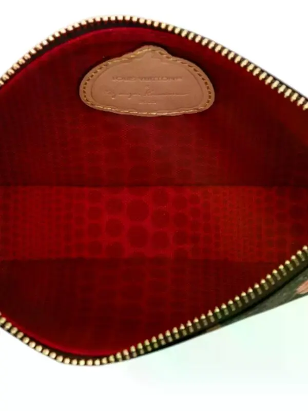 LOUIS VUITTON Yayoi Kusama Painted Dots Mini Pochette Accessoires Handbag