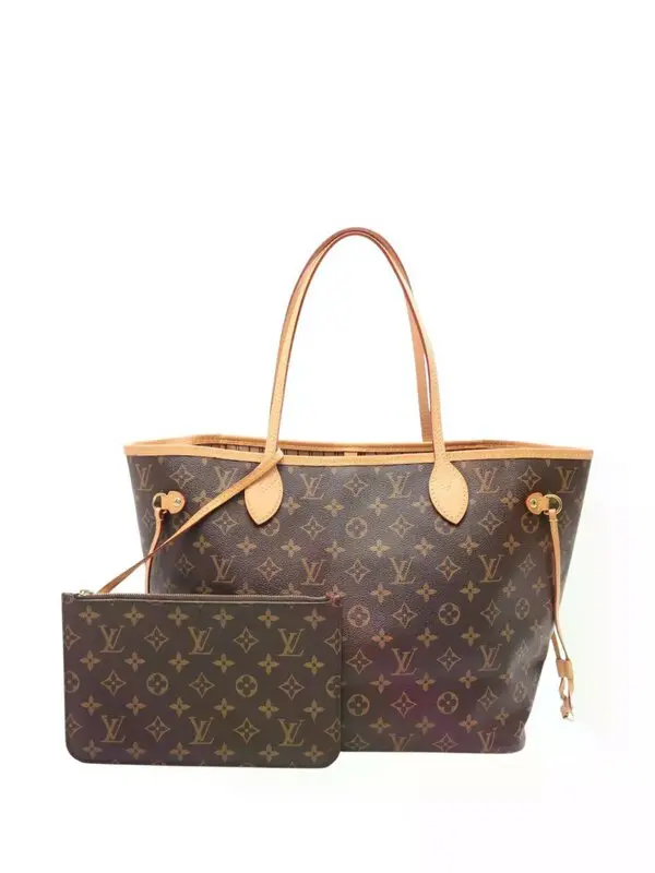 LOUIS VUITTON Monogram Neverfull Mm Tote Bag