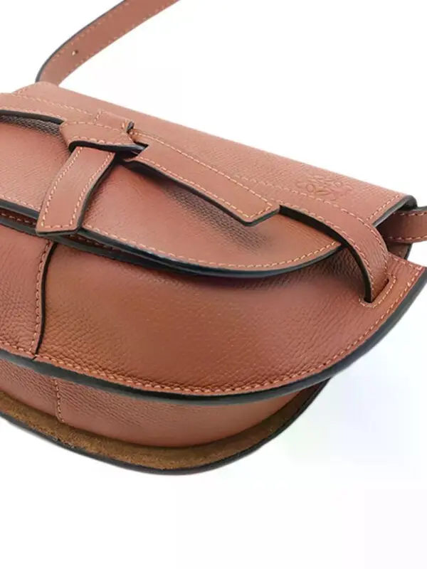 Loewe 2010-2026 Mini Leather Gate Crossbody Bag