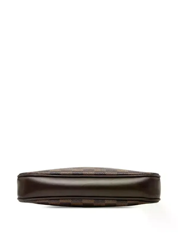 LOUIS VUITTON Damier Ebene Navona Shoulder Bag - Brown