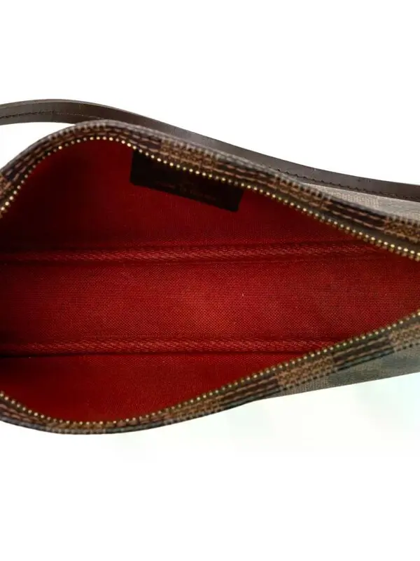 LOUIS VUITTON Damier Ebene Navona Shoulder Bag - Brown