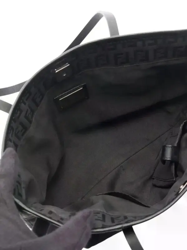 Fendi Zucchino Canvas Tote Bag