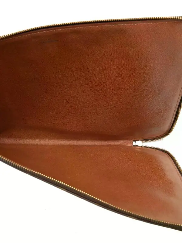 LOUIS VUITTON Monogram Document Portfolio - Brown