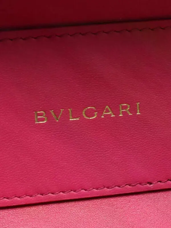 BVLGARI Leather Serpenti Forever Vanity Bag Satchel